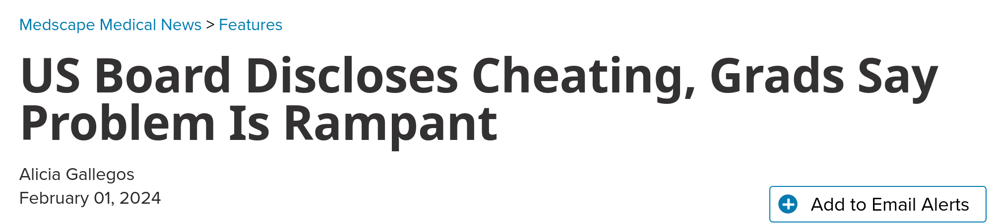 USMLE and Recalls Scandal – /root