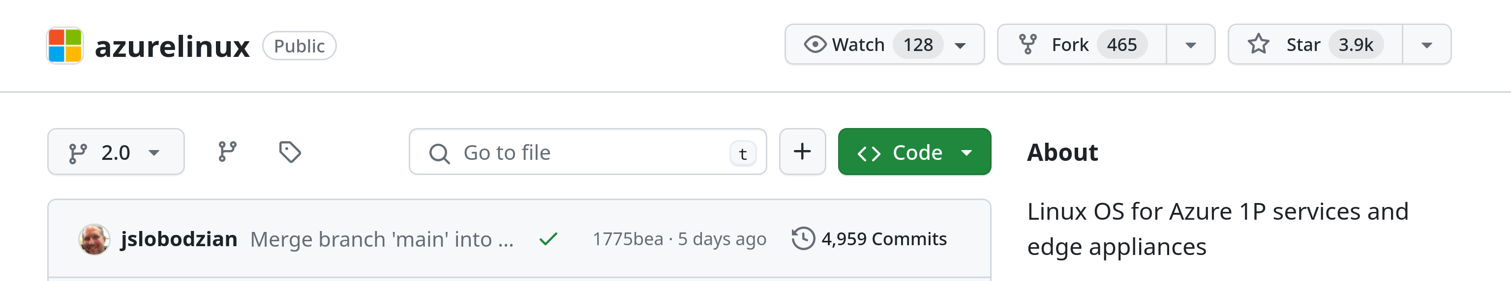 CBL-Mariner repository has been renamed to “AzureLinux” – /root