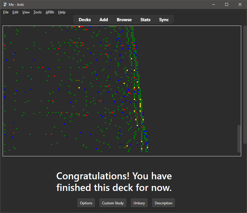 Anki – Reviews Visualizer add-on – /root