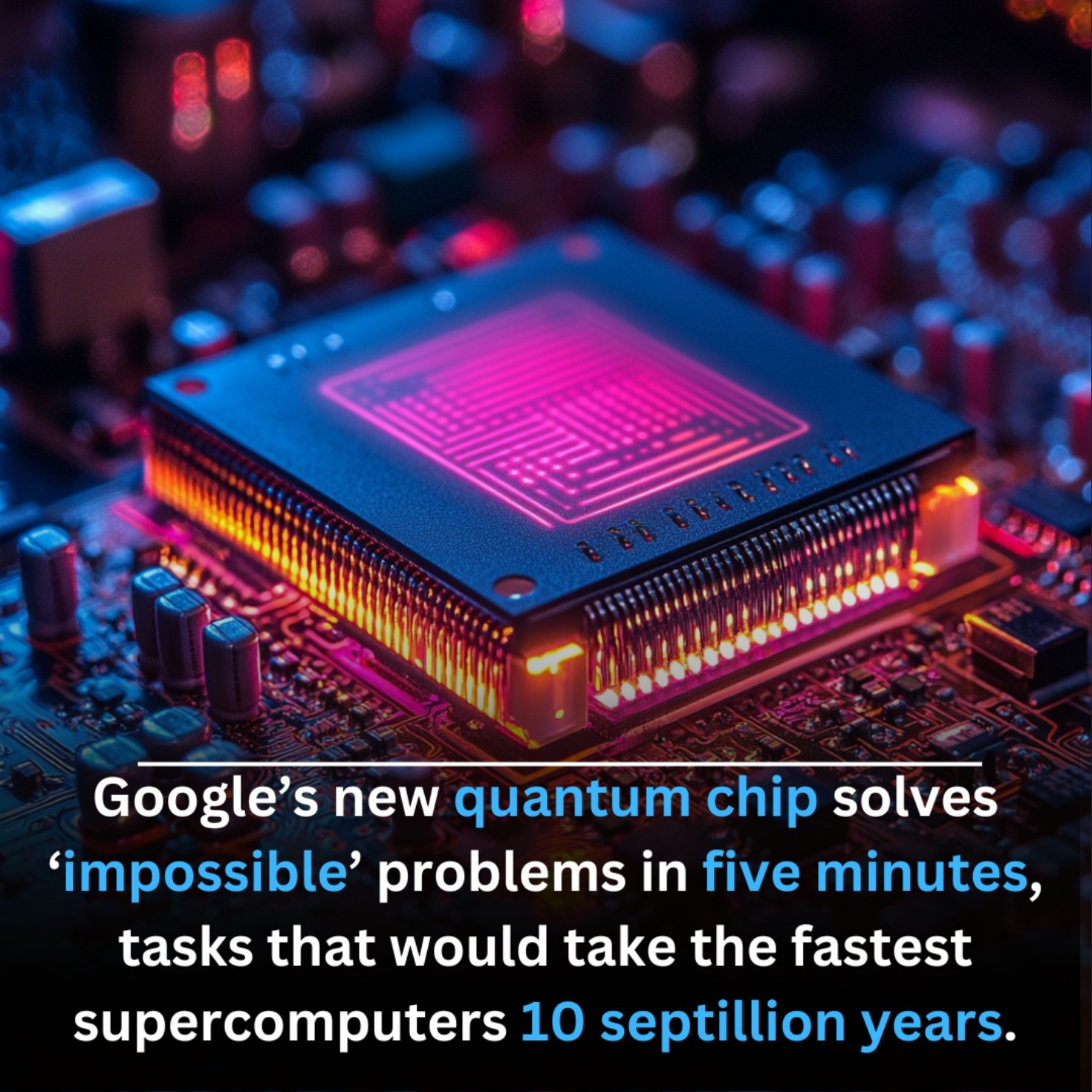 Google’s new quantum computer chip – /root